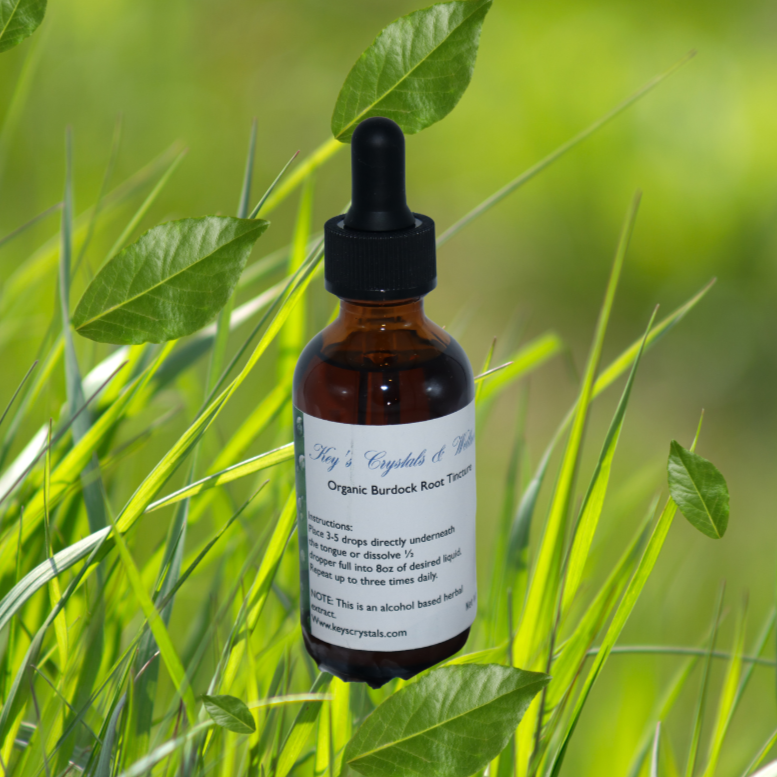 Organic Burdock Tincture – Keyscrystals
